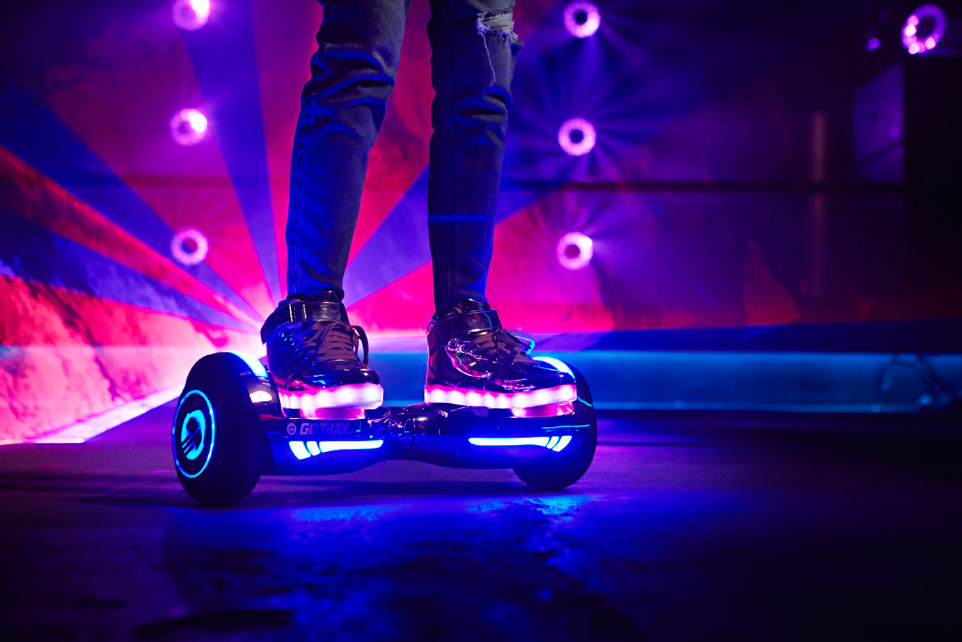 Product Overview: Glide Chrome Bluetooth Hoverboard 6.5" – Hoverboard ...